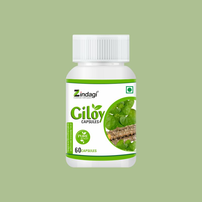 Zindagi Giloy Capsules | Natural Immunity & Wellness Support ...